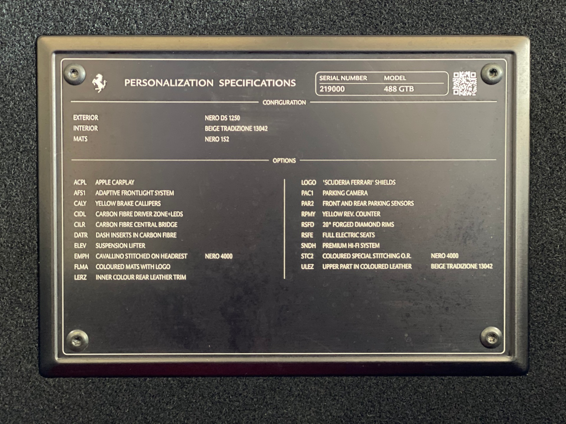 Pre-Owned 2017 Ferrari 488 GTB Base For Sale (Special Pricing ...